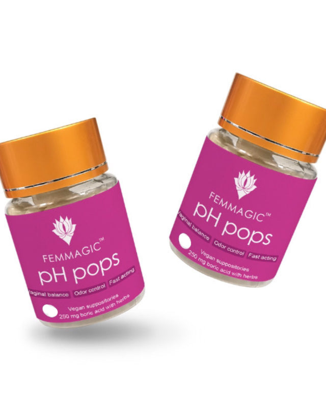 PH Pops (Pure Boric Acid Suppositories) – Femmagic